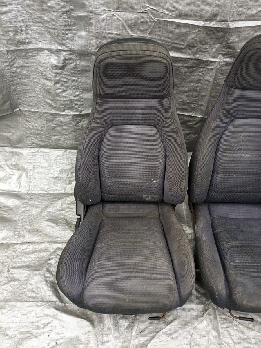 1990-1993 Mazda Miata Mx-5 OEM Seats Seat Set Black Cloth Right & Left ...