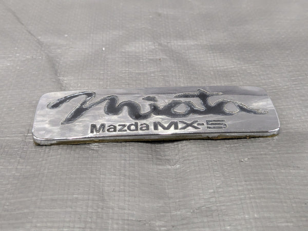 90-97 Mazda Miata Rear Emblem MX-5 Badge Black & Chrome NA Mk1 – Ben's ...