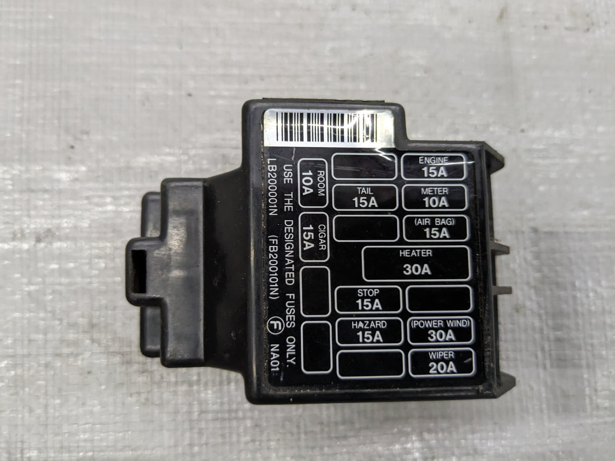 1990-1997 Mazda Miata Mx-5 OEM Cabin Kick Fuse Relay Box Cover Panel 9 ...